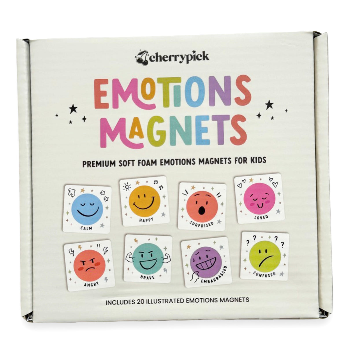 Emotions Magnets - Soft Foam Magnets (20pc set) – Cherrypick