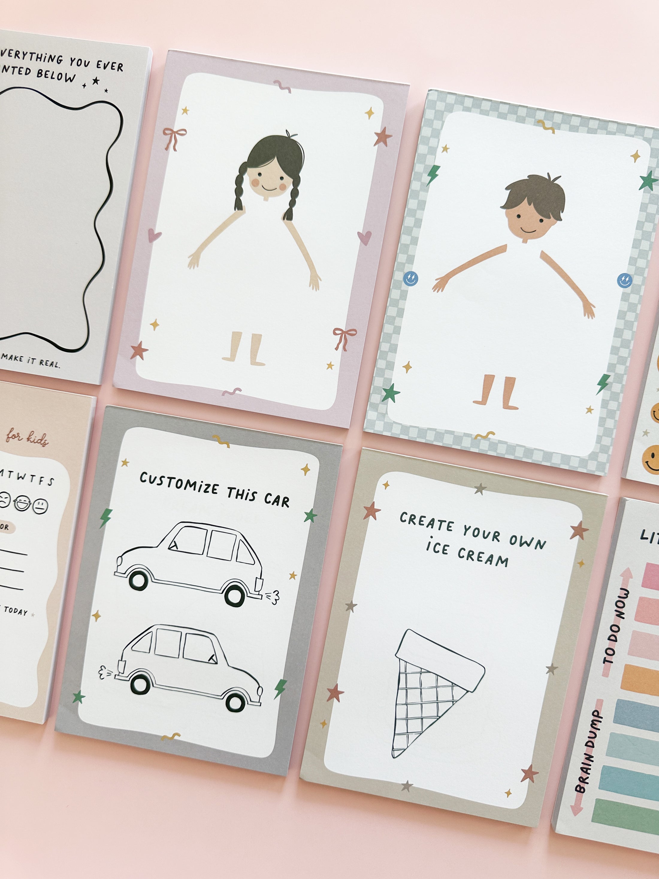 Design-a-Doll Girls Pretend Play Notepad – Cherrypick